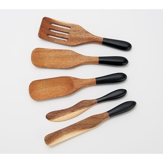 Mad Hungry 5-Piece Acacia Wood Mini Spurtle Set - Bed Bath & Beyond ...