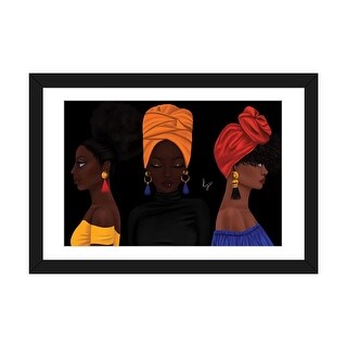 iCanvas "Girls" by Princess Karibo - Bed Bath & Beyond - 37443374
