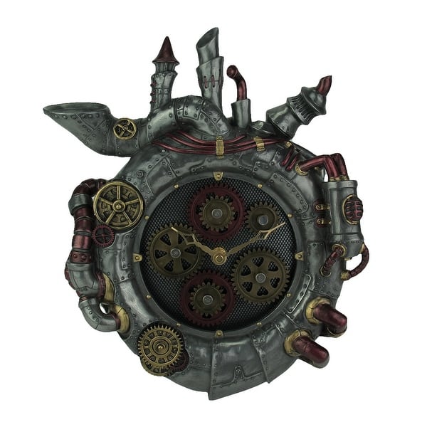 steampunk style clock