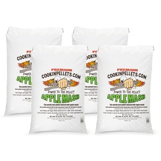 CookinPellets Apple Mash Hard Maple Smoker Wood Pellets, 40 Pound Bag ...