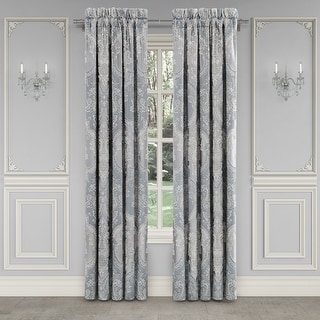 J. Queen New York Sondra Powder Blue Window Panel Pair - Bed Bath ...