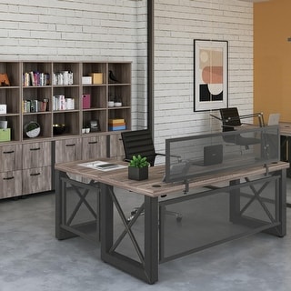 HO9 Metal L Shaped Desk 3 Piece Set - Bed Bath & Beyond - 38105545