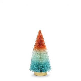 Ombre Blue Brush Tree Figurine - Bed Bath & Beyond - 40036972