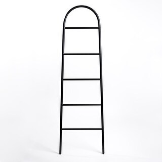 Black Metal Arched Leaning Ladder - Bed Bath & Beyond - 41541152
