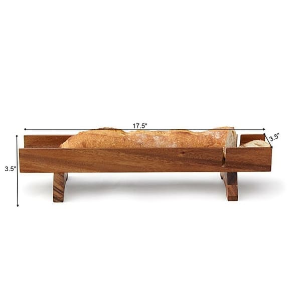 Acacia Wood Raised French Bread Slicer - Bed Bath & Beyond - 34996592