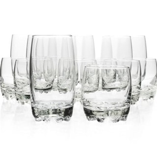 Bormioli Rocco Galassia 16 Piece Set of Drinkware Glasses - 16 pieces ...
