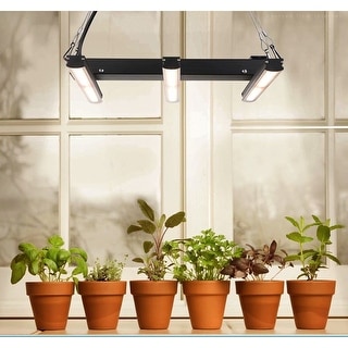 Plug-in Linkable LED Indoor Plant Grow Light, Full Spectrum Hanging ...