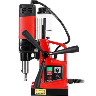 Portable Magnetic Drill Press, Variable Electric Drilling Machine - Bed ...