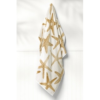 Caro Home Starfish Fancy Beach Towel - 36" x 38" - Bed Bath & Beyond ...