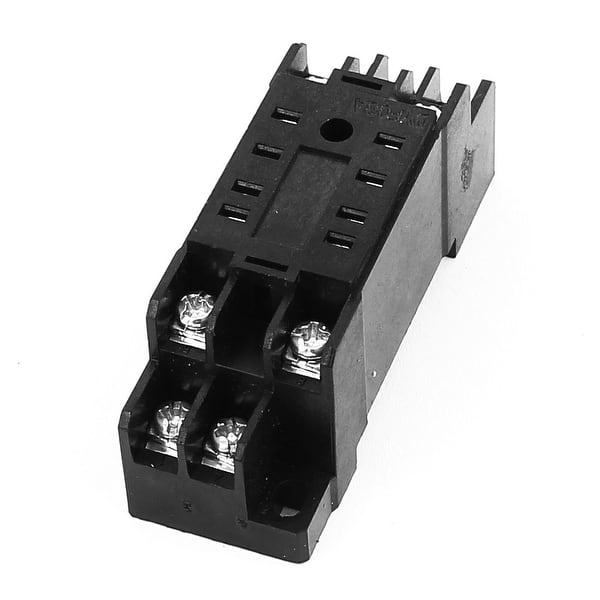 DYF08A 8 Pins Screw Power Relay Socket Base Stand Holder for HH52P - Bed Bath & Beyond - 18263934
