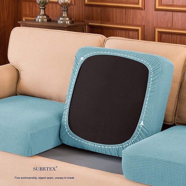 Subrtex 3 Piece Stretch Separate Sofa Cushion Cover Elastic Slipcover On Sale Bed Bath Beyond 32604889