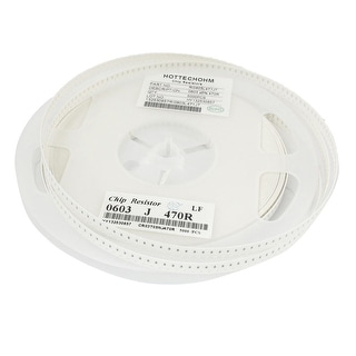 5000 x Radio SMD SMT 0603 Chip Resistors Surface Mount 470R 470 Ohm 5% ...