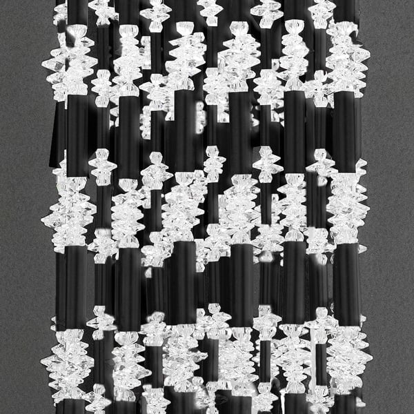 Tahitian 19in 1-Light LED Wall Sconce 3000-3500-4000K CCT with Clear ...