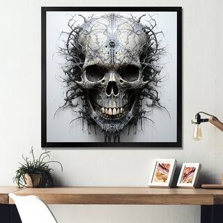 Designart "Art Of The Skull I" Skull Framed Wall Art Prints - Bed Bath ...