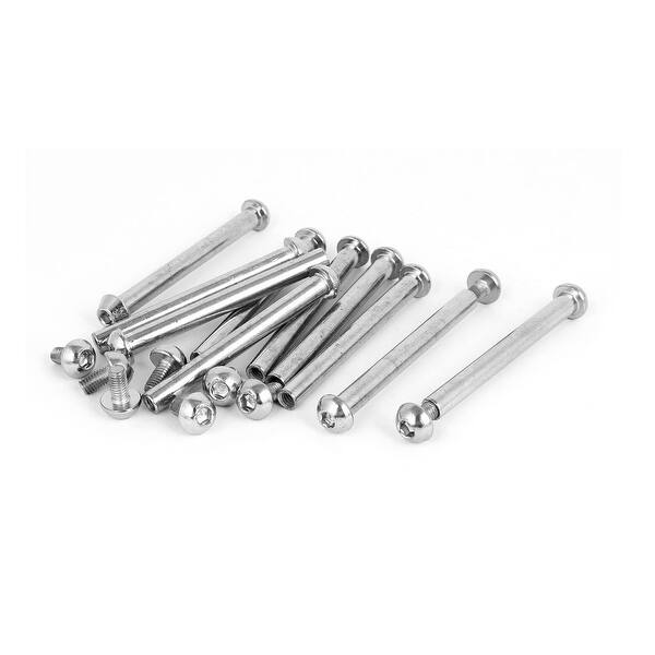 8mmx82mm Metal Hex Socket Cap Head Screw Bolt Fastener Dowel Barrel Nut ...
