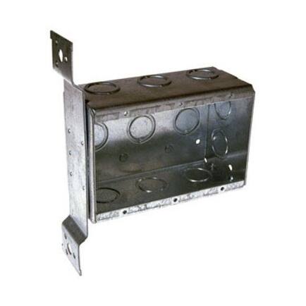 Raco 686 Switch Box With Flush Mount Bracket, 3 Gang - Bed Bath ...