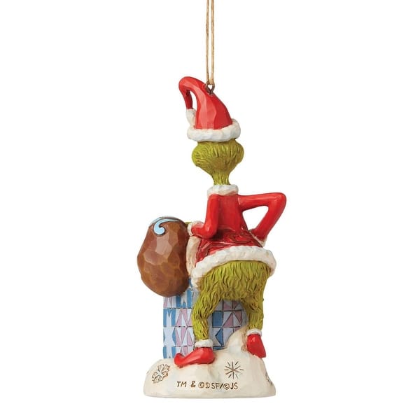 Dr. Seuss The Grinch Climbing in Chimney Ornament - Bed Bath & Beyond ...