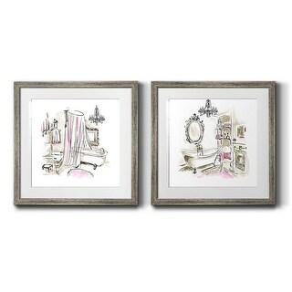 Pink Opulence I- Premium Framed Print - Ready to Hang - Bed Bath ...