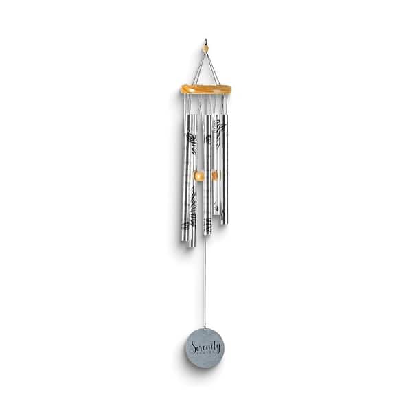 Curata Serenity Prayer Aluminum Wind Chimes - Bed Bath & Beyond - 36205299