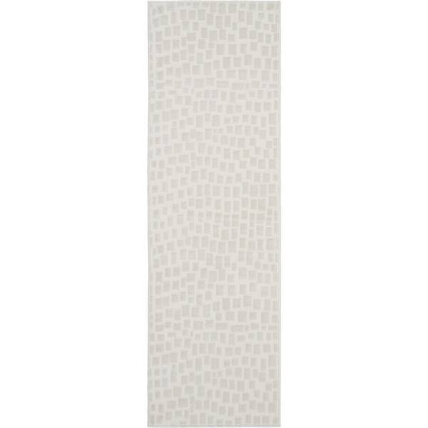 Nourison Urban Chic Modern Geometric Cobblestone Area Rug - Bed Bath ...