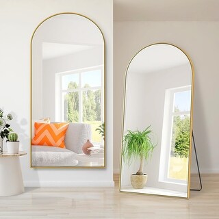 71x32 Inch Arch Full Length Mirror, Standing Floor Mirror - Bed Bath ...