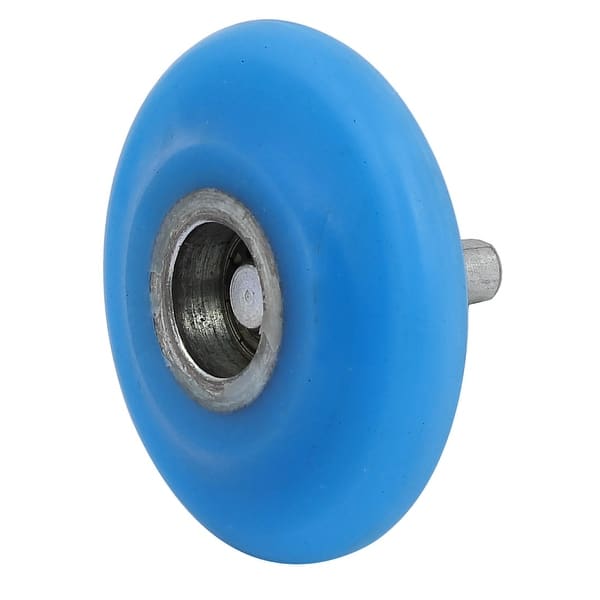 10mm Shaft Dia 80mm x 20mm R19.5 Coating Machine Silicon Rubber Wheel ...