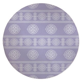 DAMASCUS LAVENDER Chair Mat By Kavka Designs - Bed Bath & Beyond - 31818103