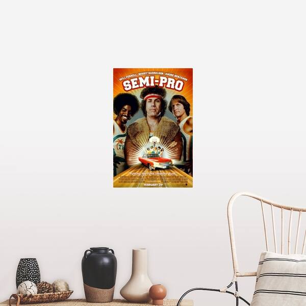 "Semi Pro - Movie Poster" Poster Print - Multi - Bed Bath & Beyond ...