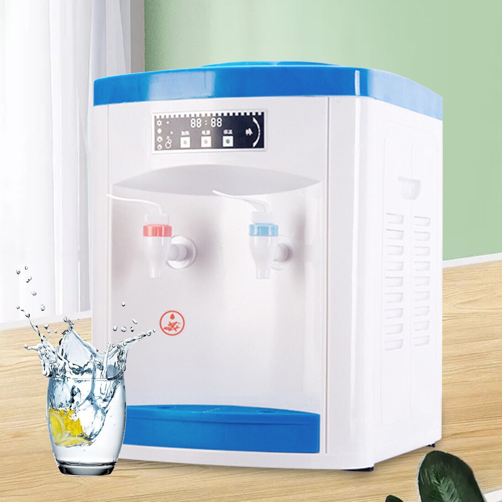 Mini Water Dispenser Top-Loading Hot & Cold Water Cooler Dispenser – 3 ...