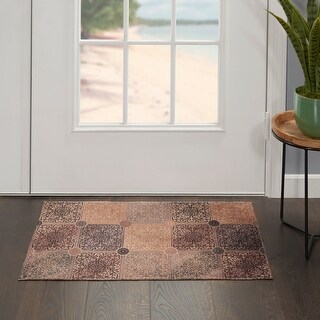 Nourison Water Colors Indoor only Geometric Area Rug - Bed Bath ...