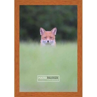 26x38 Traditional Honey Pecan Complete Wood Picture Frame with UV ...