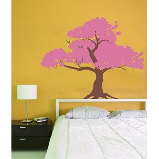 Sakura Tree Wall Decal, Sakura Tree Wall sticker, Sakura Tree wall ...
