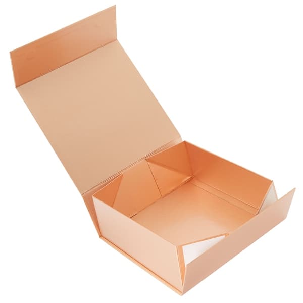 6 Pack Square Magnetic Gift Box with Lid, 10x10x4 Groomsmen and ...