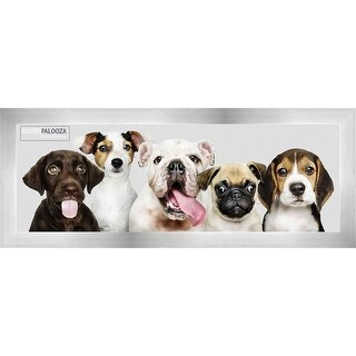 12x36 Frame Silver Pewter Wood Picture Panoramic Frame - Included ...