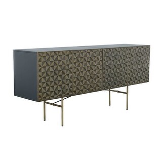 72" Wide Sideboard, Brass - Bed Bath & Beyond - 37640111