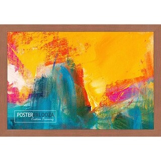 11x8.5 Veneer Cherry Complete Wood Picture or Document Frame with UV ...