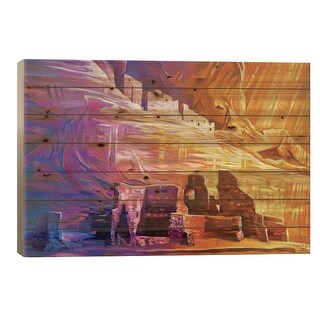 White House Ruins At Canyon de Chelly Print On Wood by Greg Heil ...