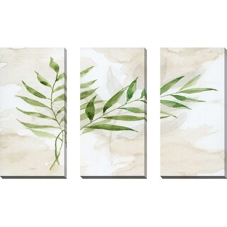 "Botanical Bliss I" by Nan 3 Piece Set on Canvas - Bed Bath & Beyond ...