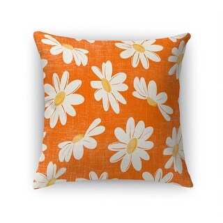 CUDI DAISY TANGERINE Accent Pillow By Kavka Designs - Bed Bath & Beyond ...