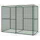 GDFStudio - Walk-In Garden Crop Cage Plant Protector with Steel Frame ...