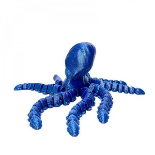 Sparkly Blue Octopus 3D Printed Figurine - Bed Bath & Beyond - 42336386