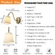 W6" Battery Operated Wall Sconces Dimmable Integrated LED Rechargeable ...