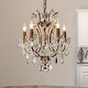 Classic/Traditional Crystal Chandelier Antique Gold Glam Lighting ...