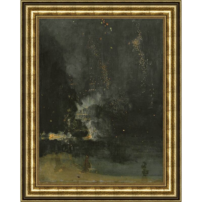 Nocturne in Black and Gold, the Falling Rocket by James McNeill ...
