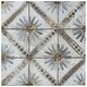 SomerTile Harmonia Kings Marrakech Blue 13" x 13" Ceramic Floor and ...