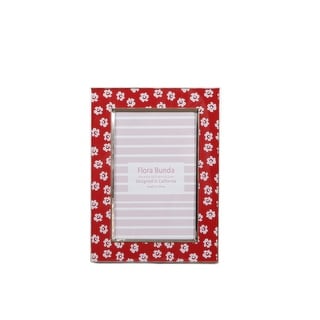4x6 Red Floral Aluminum Picture Frame - Bed Bath & Beyond - 42342747
