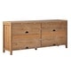 Walker Edison Modern 70-inch Reeded Sideboard with Arched Doors - Bed ...