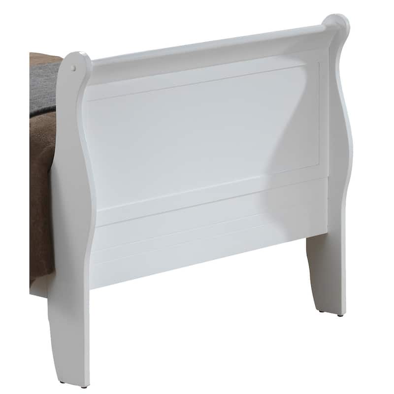 Louis Phillipe Wood Sleigh Bed - On Sale - Overstock - 31134916