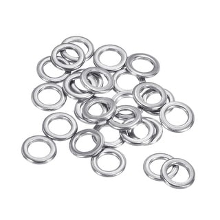 Fishing Rings, 50 Pack 304 Stainless Steel Solid Ring - Bed Bath ...