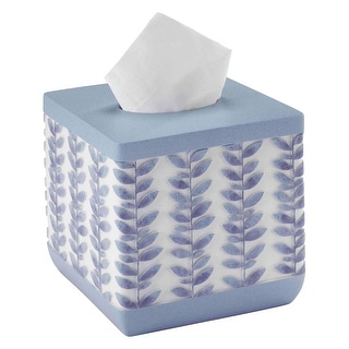 Avanti Monterey Blue Tissue Cover - On Sale - Bed Bath & Beyond - 40100393